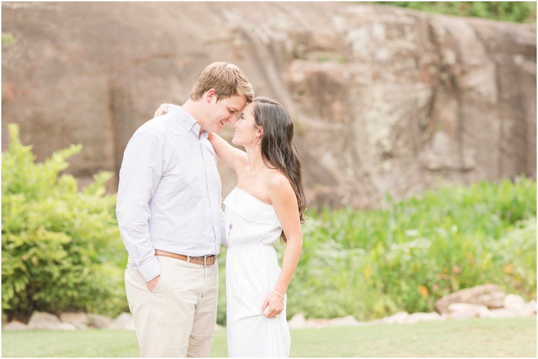 Megan & Creed | Greenville, SC Garden Engagement Session - Christa Rene ...