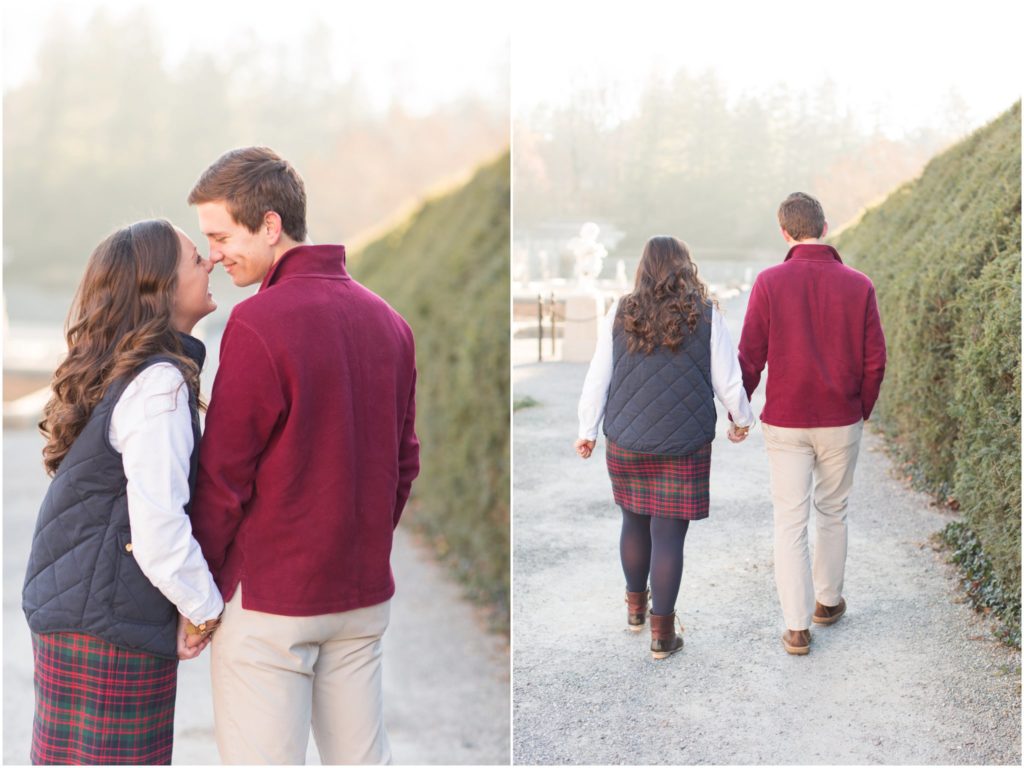 Erica & McKinley | Biltmore Estate Engagement Session| Christa Rene ...