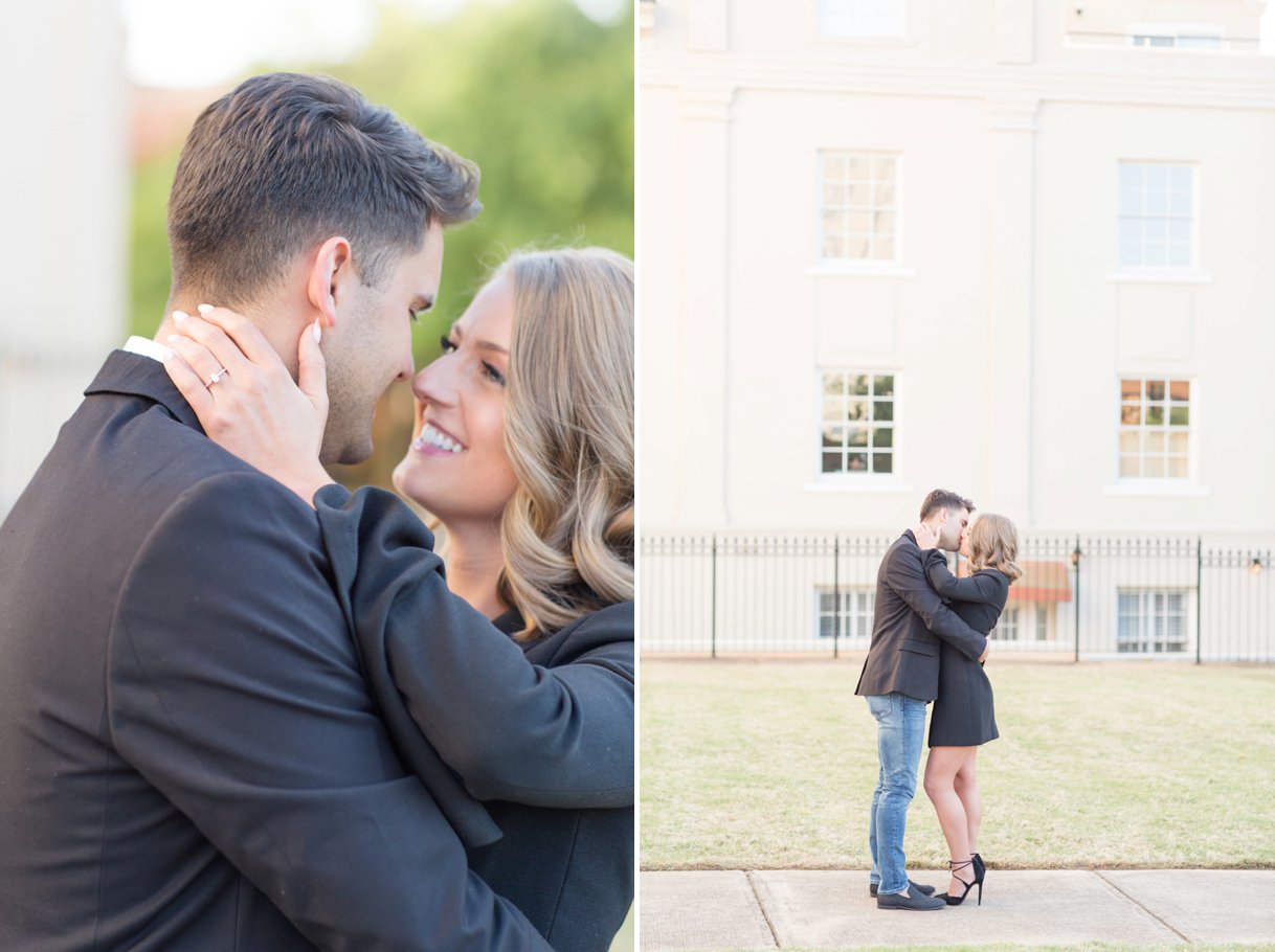 Downtown Greenville SC Engagement Session | Amanda & Tanner