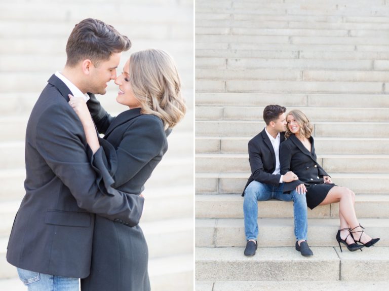 Downtown Greenville SC Engagement Session | Amanda & Tanner